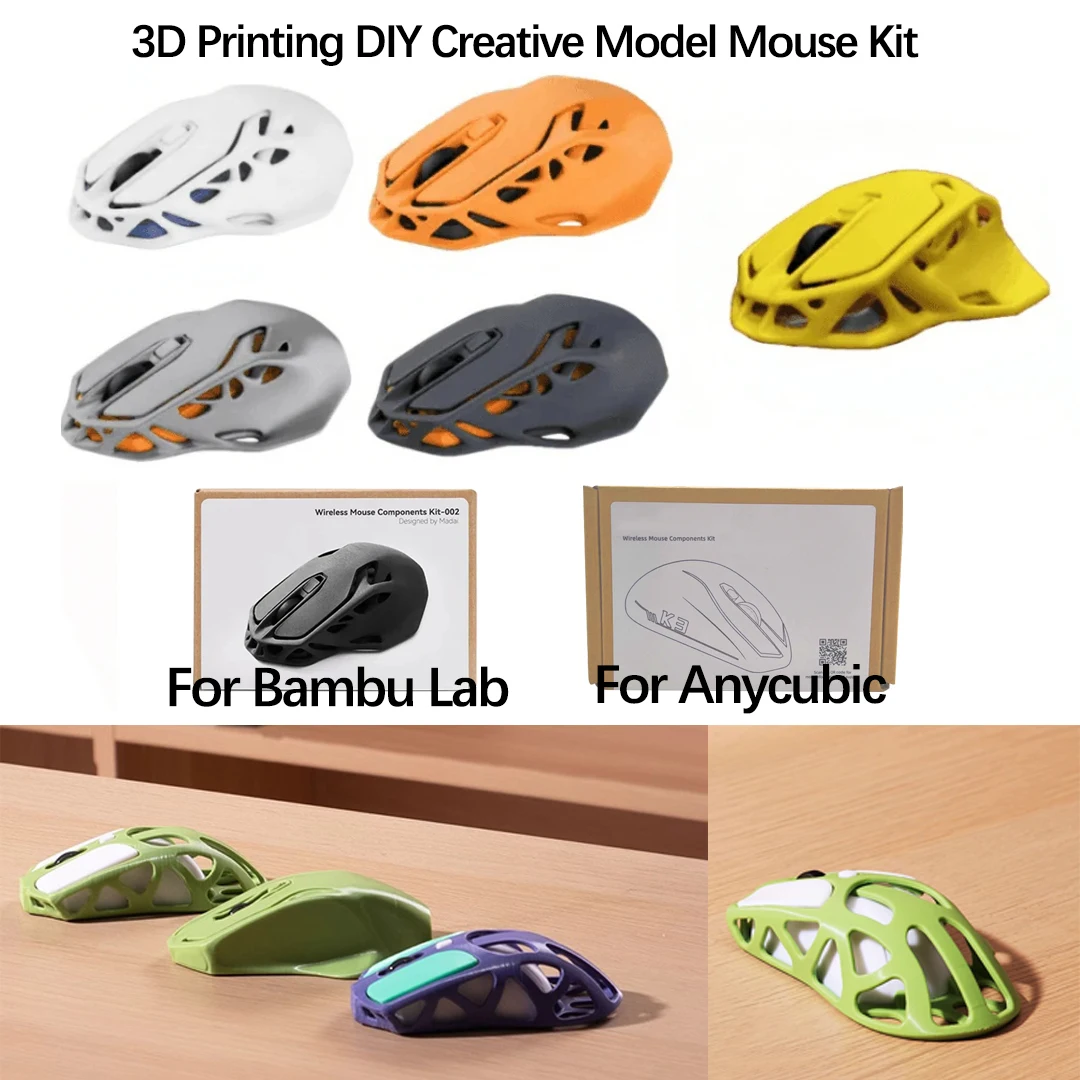 Computer-Mouse-For-Bambu-Lab-Wireless-Mouse-Components-Kit-For-Anycubic ...