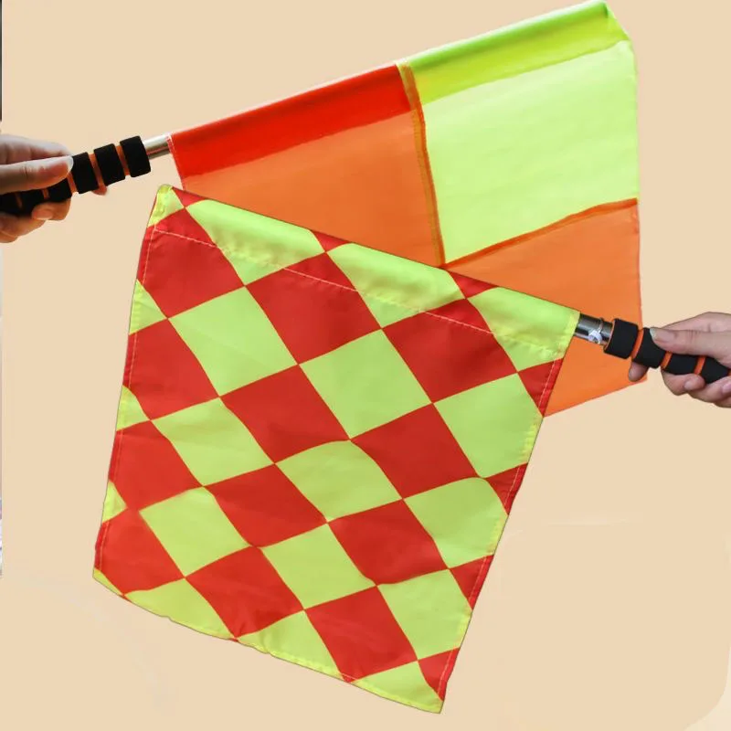 1-2Pcs-Soccer-Referee-Flag-The-Competition-Fair-Play-Sports-Match ...