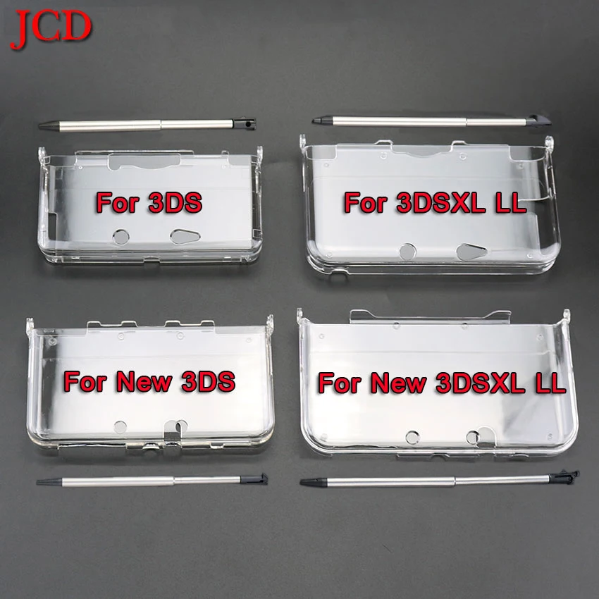 JCD-In-Bulk-Plastic-Clear-Crystal-Protective-Hard-Shell-Skin-Case-Cover ...
