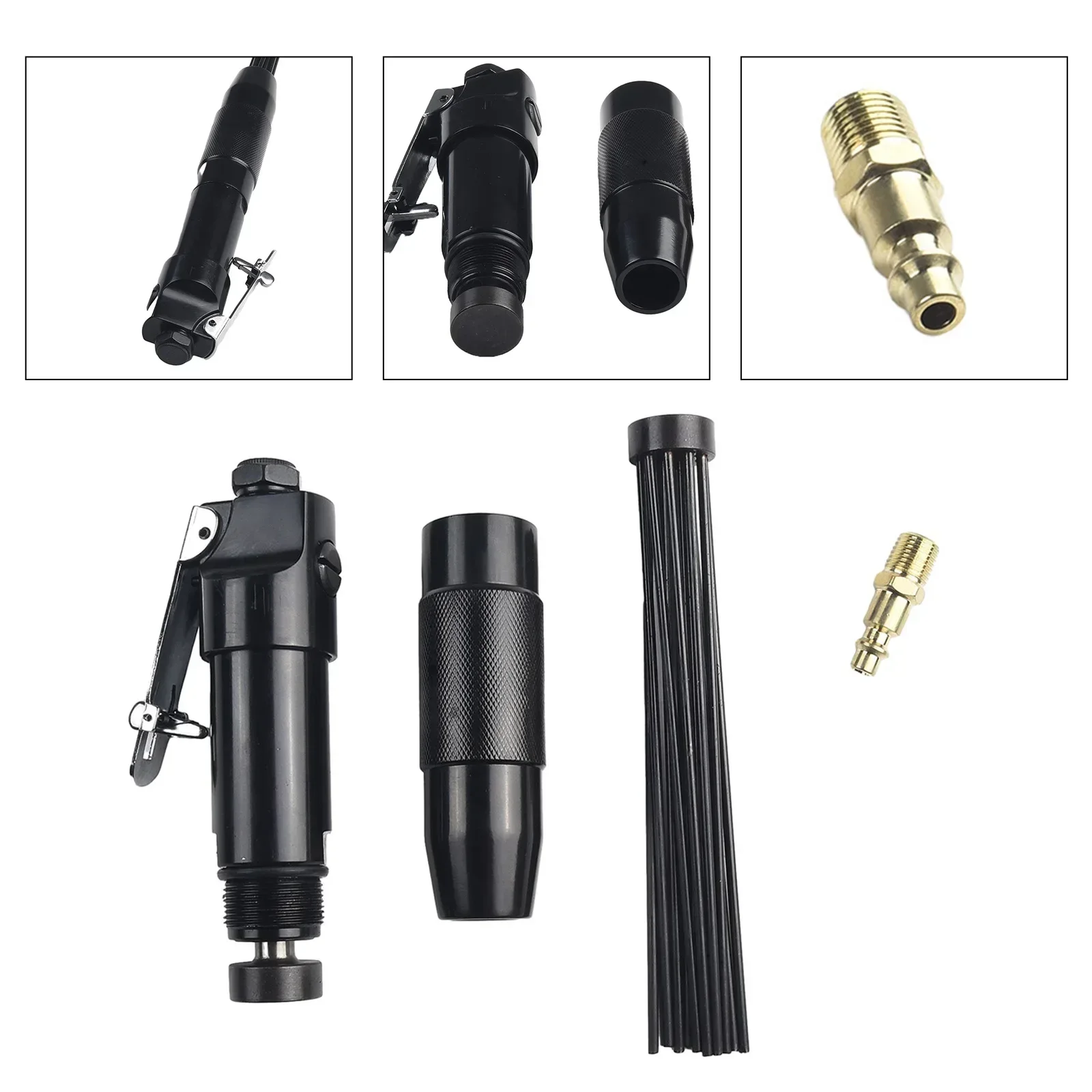 Pneumatic-Air-Needle-Scalers-Rust-Removal-Gun-90PSI-12-Needles-Rust ...