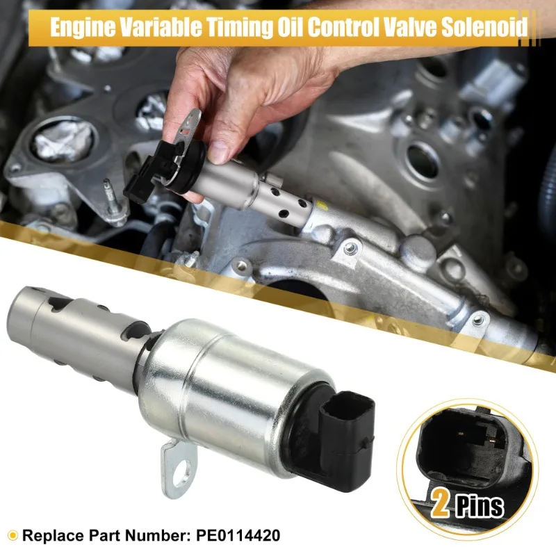 PE0114420 Camshaft Variable Valve Timing Solenoid VVT For Mazda 3 CX-30 ...