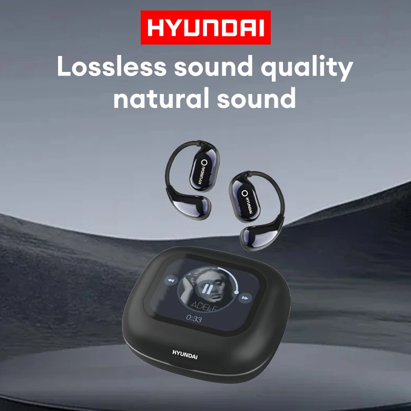 Choice HYUNDAI HY-Q18 PRO Open Wireless Bluetooth 5.4 Earphones HD Call ...