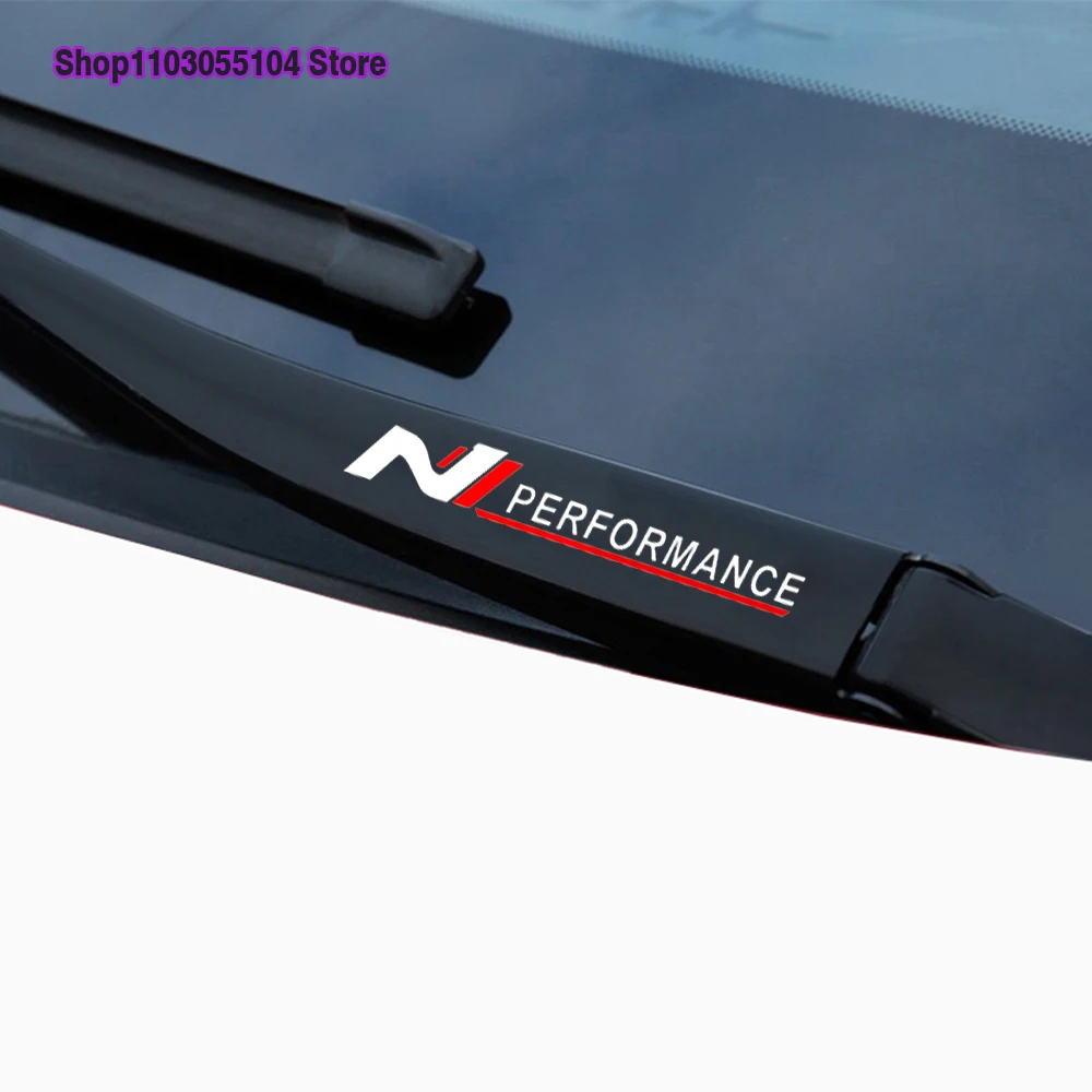 4pcs-N-performance-Car-Front-Rear-Window-Wiper-Sticker-For-Hyundai-i30 ...