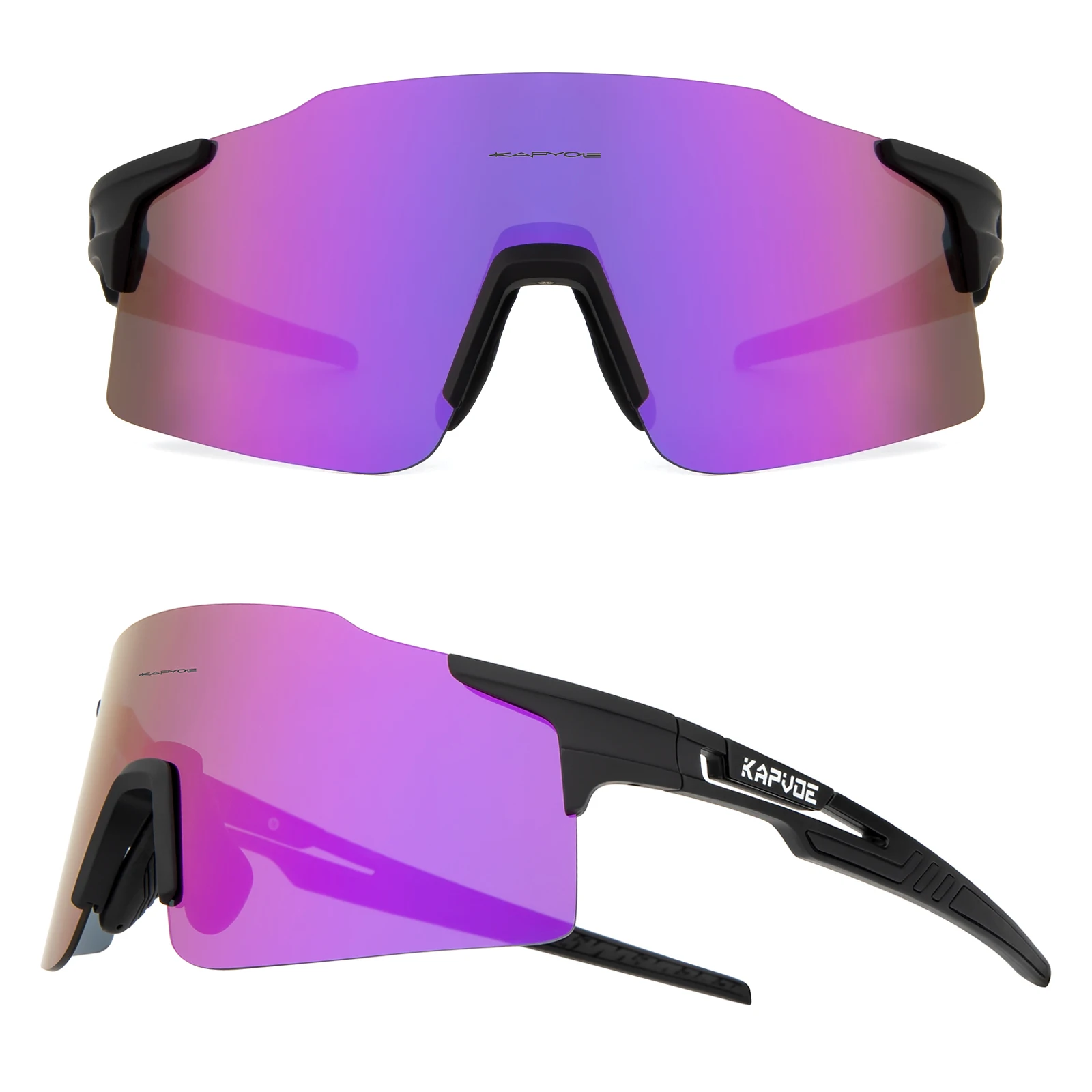 Kapvoe-Rimless-Cycling-Sunglasses-for-Man-Running-Outdoor-Sports-Bike ...