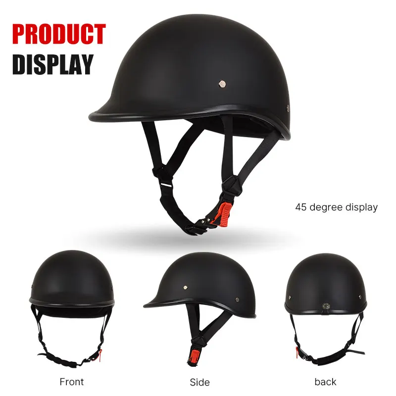 Motorcycle Half Helmet Front