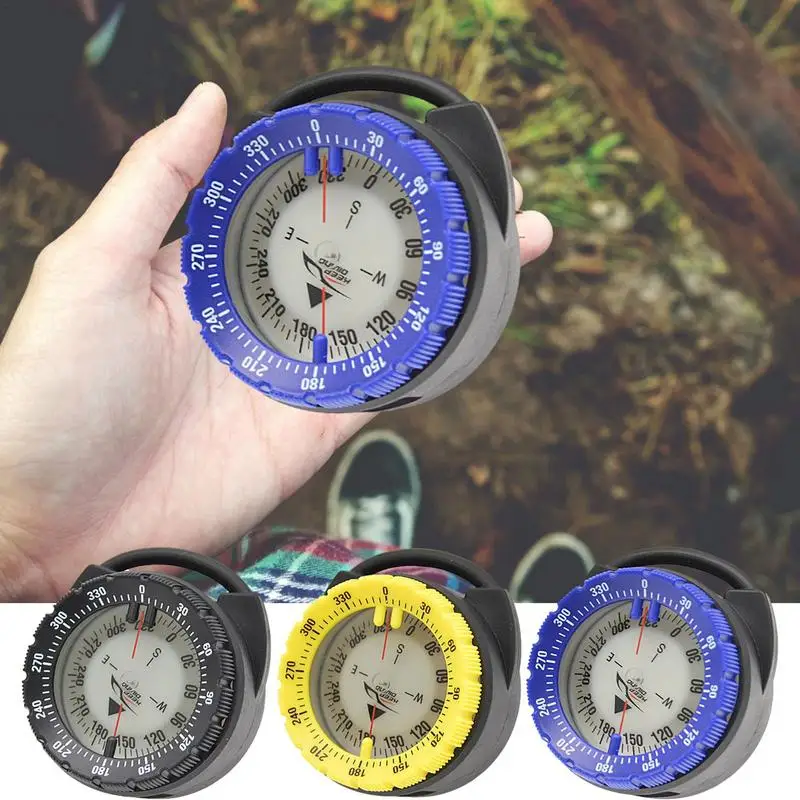 Diving-Compass-Professional-50M-Compass-Waterproof-Luminous-Navigator ...