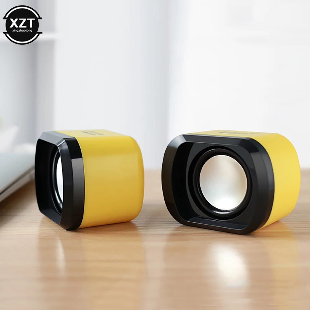 Cute-2PCS-Desktop-Computer-USB-Mini-Speakers-Wired-Bass-Stereo ...