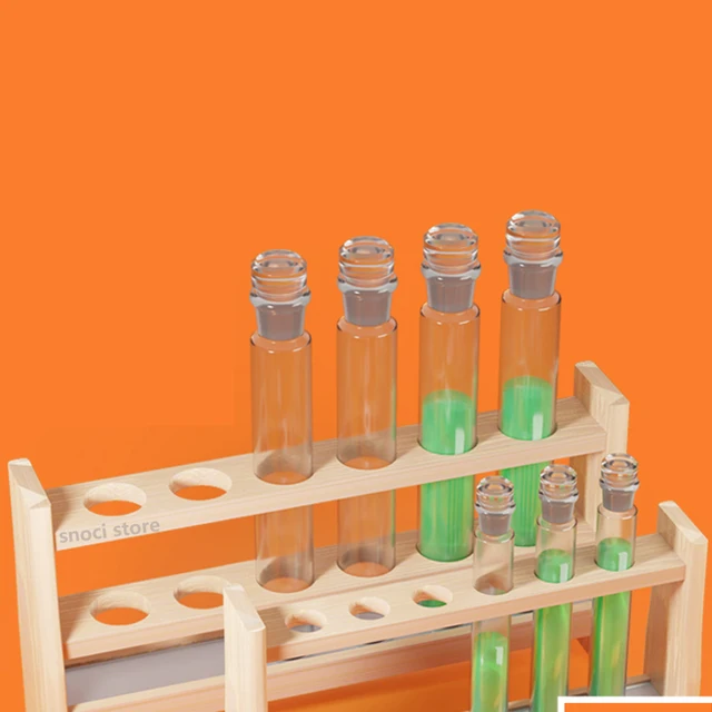 20mm Aperture Lab Rack HASEAN Wooden Test Tube Rack - Laboratory ...