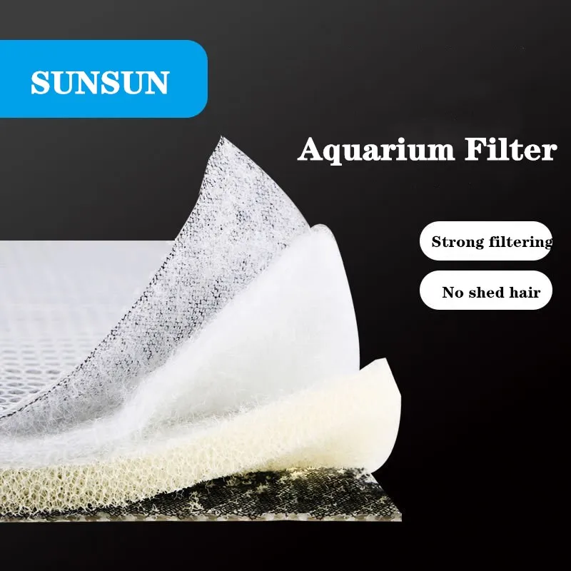 6 Layers 6d Aquarium Fish Tank Filter Sponge No Glue Foam Biochemical ...