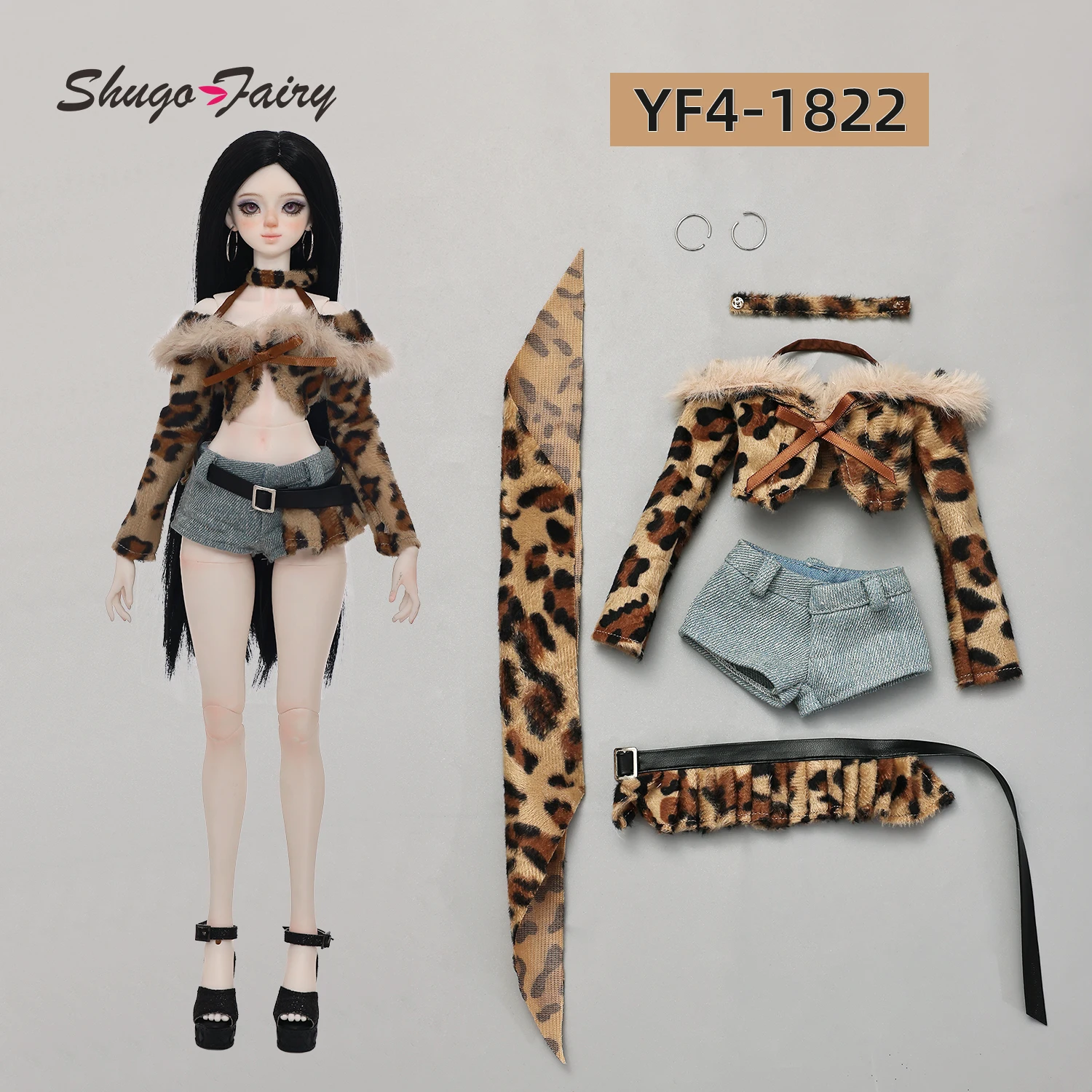 Bjd Clothes 1/4 Bjd Doll Bariy Body Big Chest Fashion Style Shuga Fairy Original Collection with ...