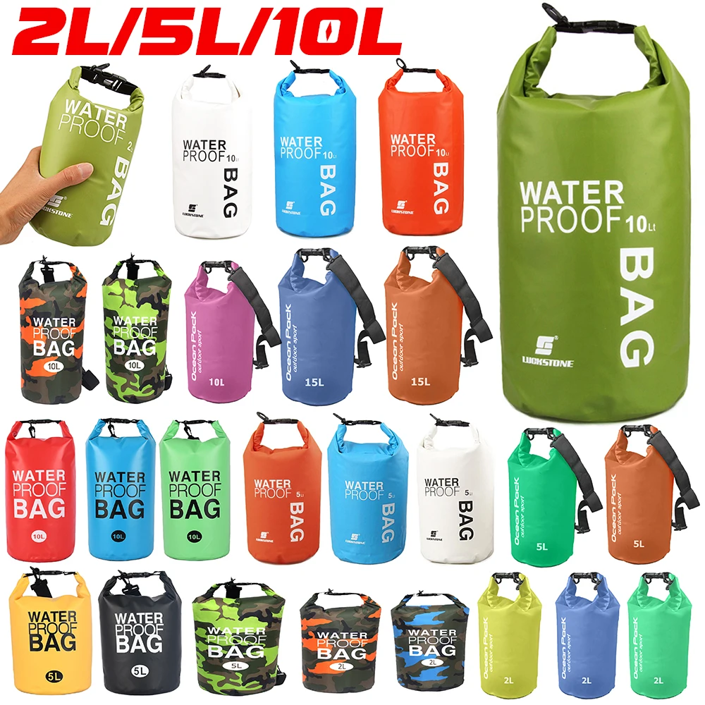 2L-5L-10L-Waterproof-Swimming-Bag-Drifting-Waterproof-Phone-Pouch-Dry ...