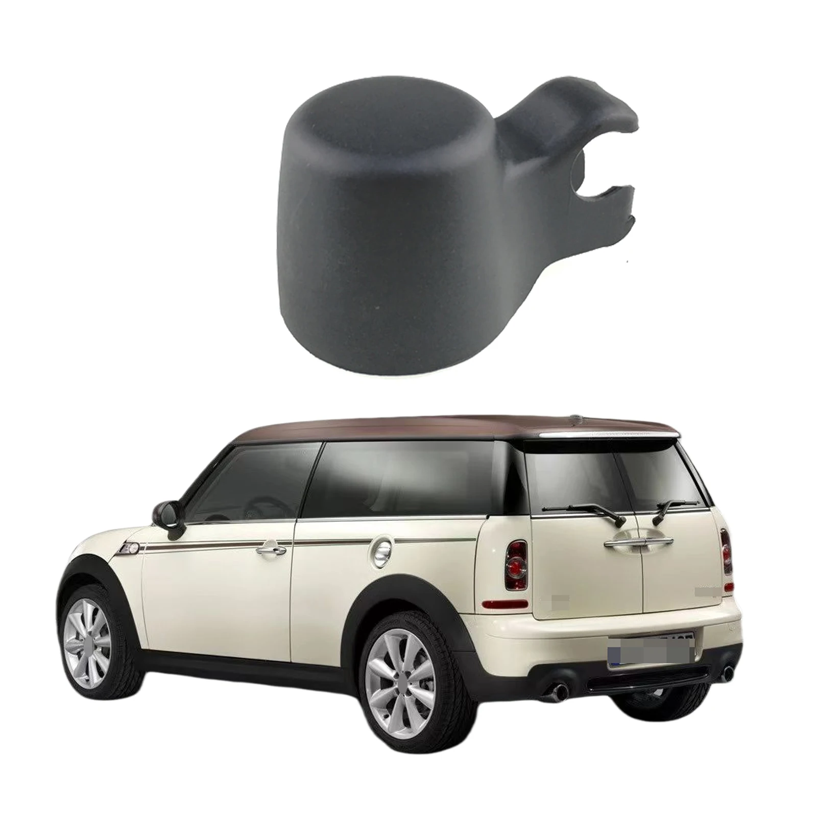 Rear-Windshield-Windscreen-Washer-Wiper-Arm-Nut-Cover-Cap-For-Mini ...