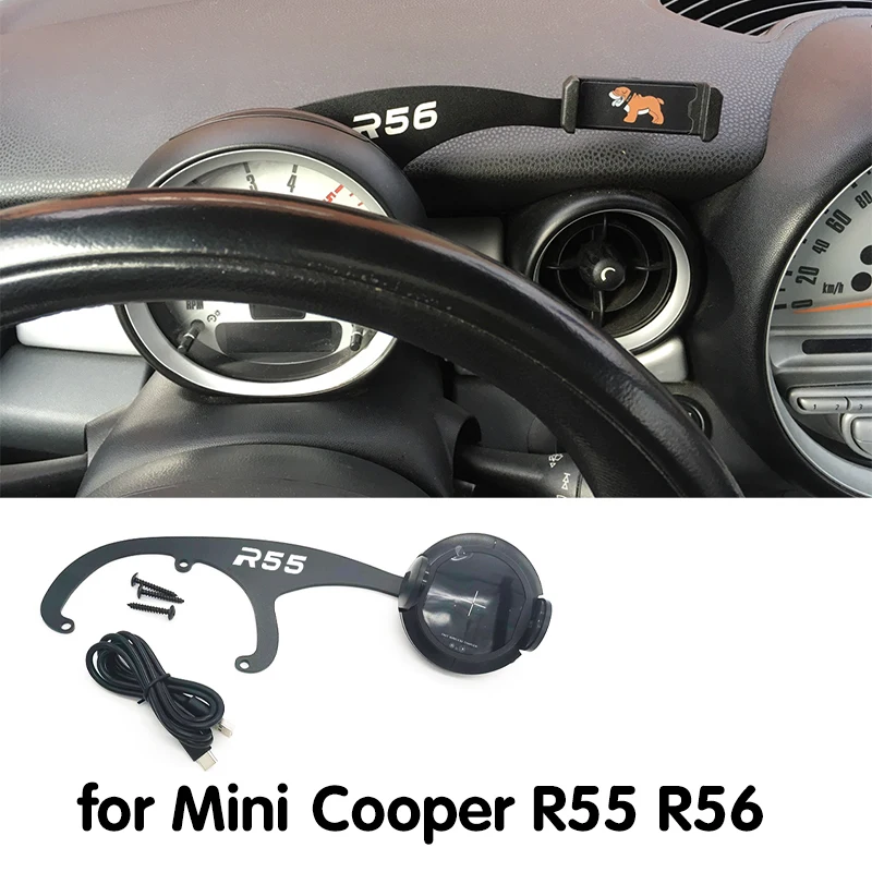 Soporte-de-tel-fono-de-carga-inal-mbrica-para-BMW-MINI-Clubman-R55 ...