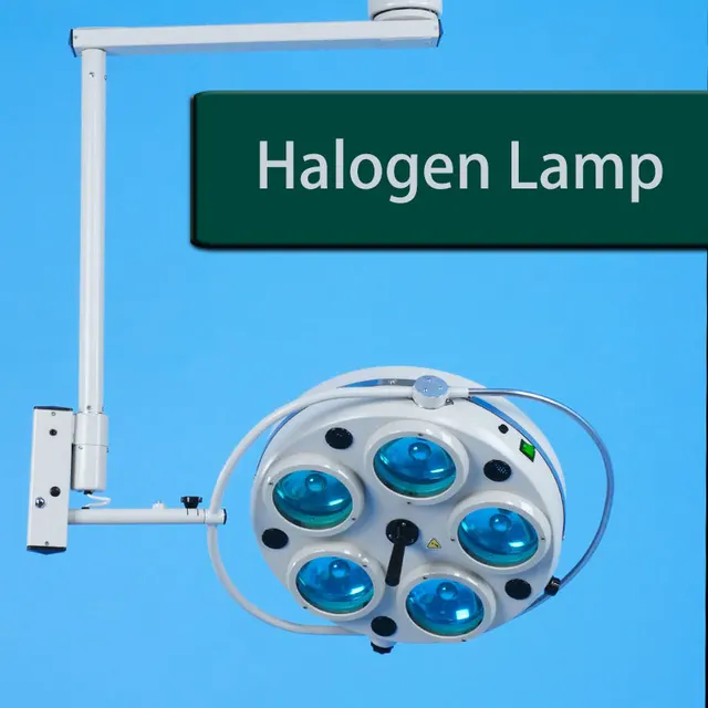 Halogen LED hole type lamp hanging ceiling medical spotlight operation ...