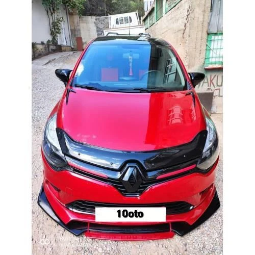 Car Lip Clio 4 Renault Model For Universal Flexible 4 Parça ...
