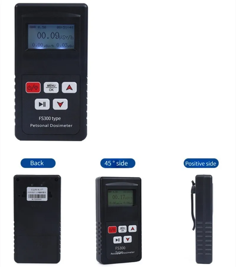 Electromagnetic Geiger Counter Nuclear Radiation Detector Personal ...
