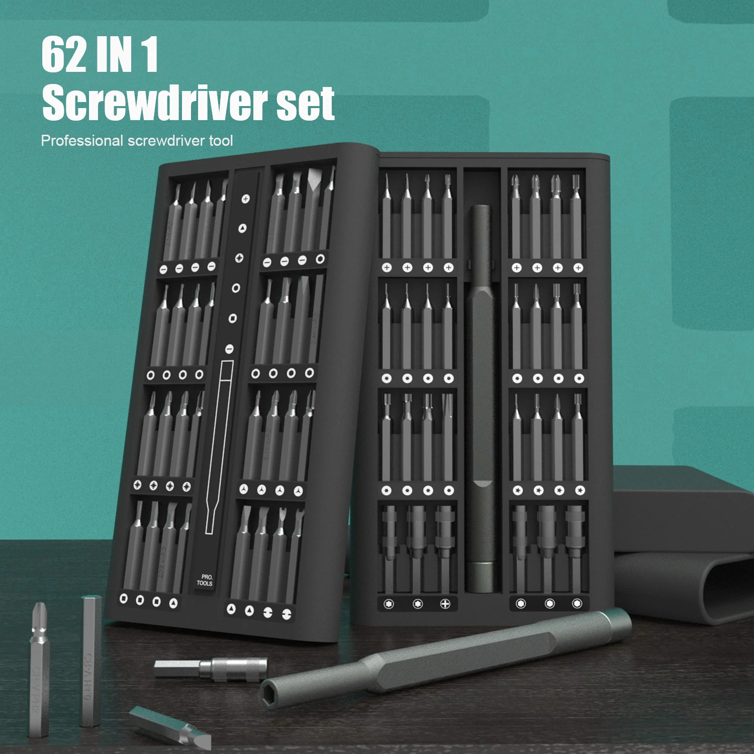 Professional-Screwdriver-Set-63-In-1-Precision-Screw-Magnetic-Phillips ...