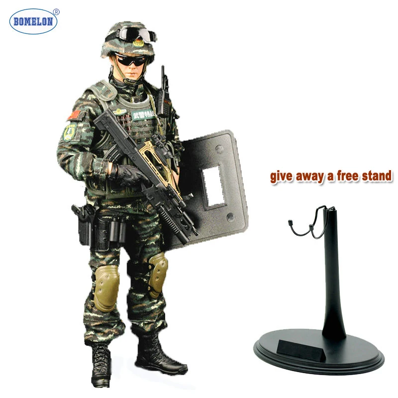 12“ PAP Police Soldier Action Figure 30cm 1/6 Scale Toy Soldiers Model ...