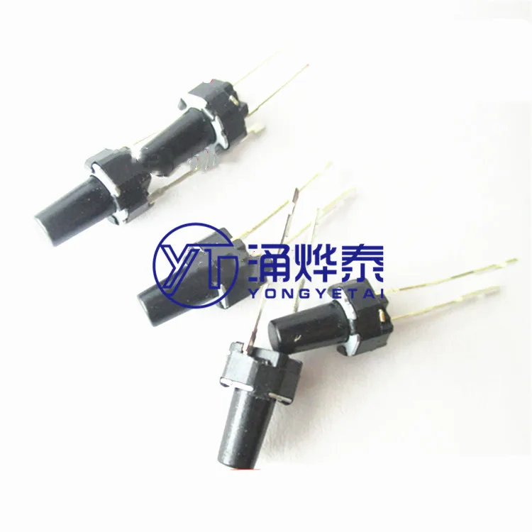 YYT-10PCS-EVQ11A09K-light-touch-micro-switch-6-6-9-5mm-round-reset ...
