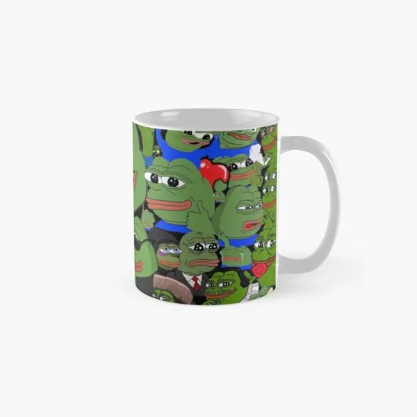 Pepe-The-Frog-Classic-Mug-Picture-Drinkware-Gifts-Photo-Simple-Cup-Tea ...