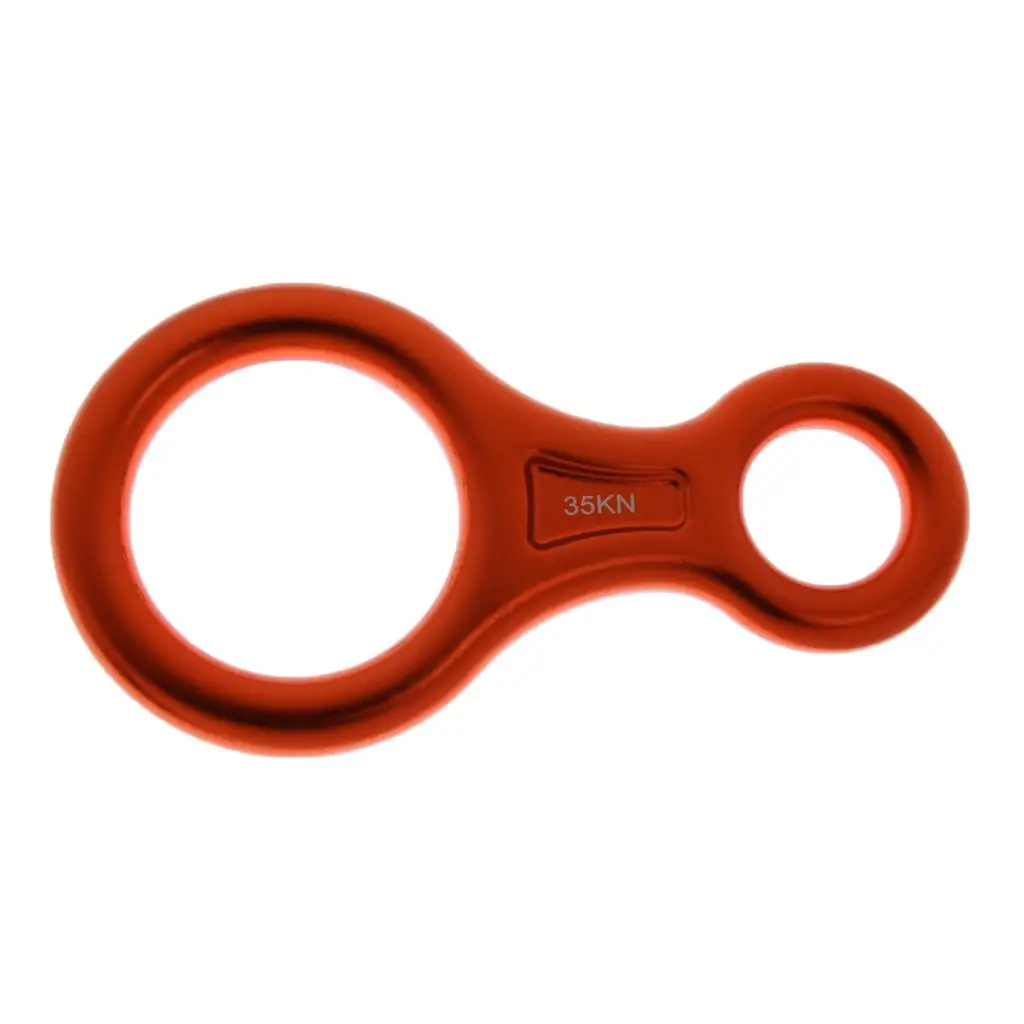 35KN Figure 8 Rope Descender Rappel Rock Climbing Equipment - AliExpress 18