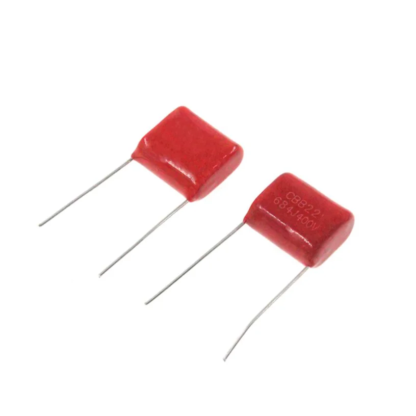 10pcs CBB22 680nF 400V 684J400V 400V684J 5% P15 Foot Distance 15mm ...