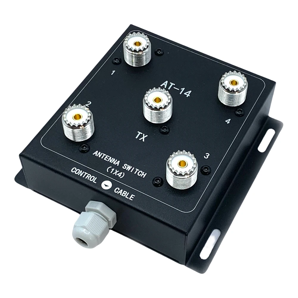 4-Way Coax Remote Antenna Switch Antenna Signal Switch 500W PEP RF ...
