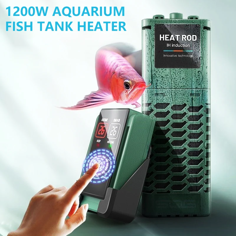Calentador-de-tanque-de-peces-de-acuario-de-1200W-pantalla-LED-de ...