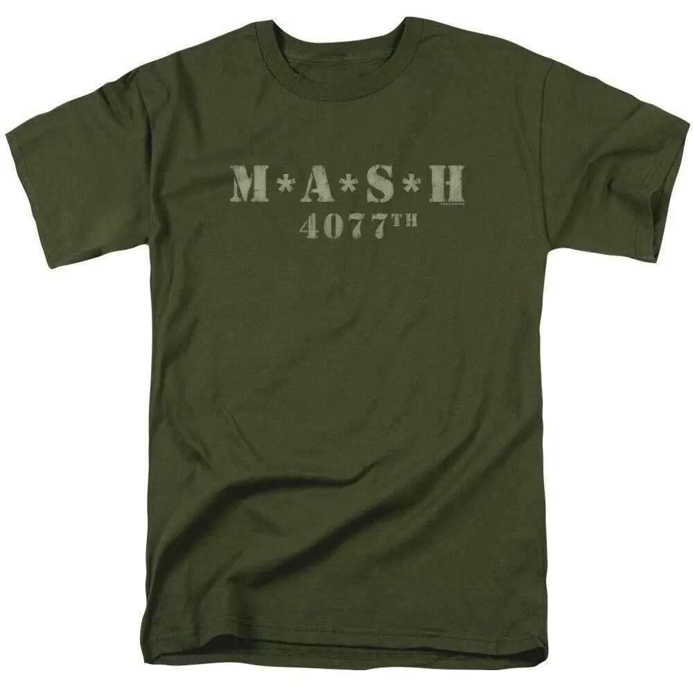 Mash-Distressed-Logo-T-Shirt-Mens-4077-Licensed-Classic-TV-Show ...