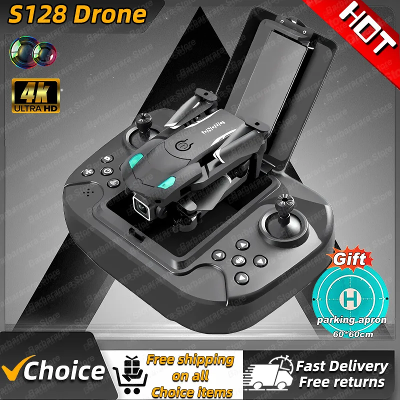 Mini-Dron-S128-4K-profesional-c-mara-Dual-HD-evitaci-n-de-obst-culos ...