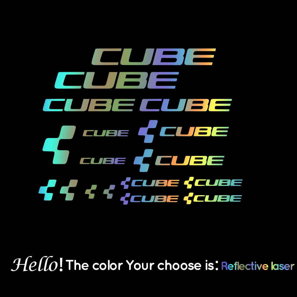 Racing Cycling Reflective Decals Kits Vinyls Bike Art Decor Bicycle ...