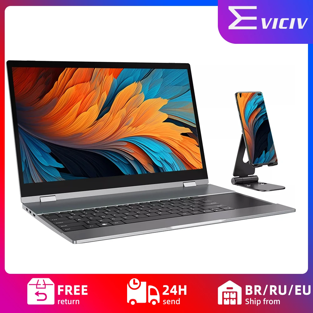 EVICIV-15-6-120hz-Wireless-Lapdock-with-Keyboard-Built-in-10800mAh ...
