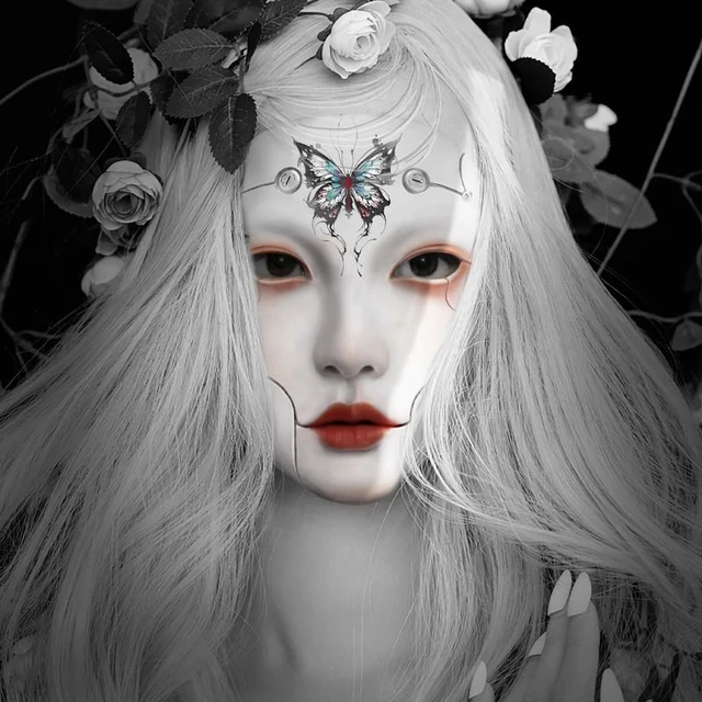 Full Face Butterfly Mask