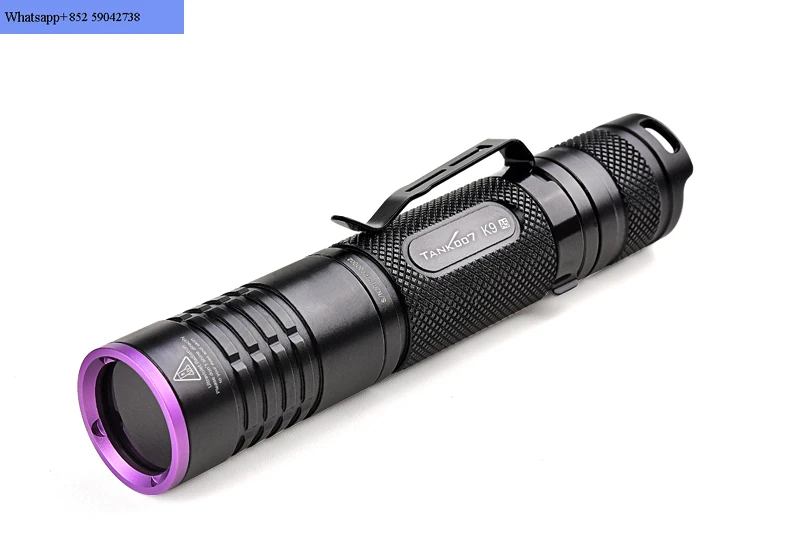 Tank007-Probe-Purple-Light-Flashlight-Professional-365nm-Identification ...