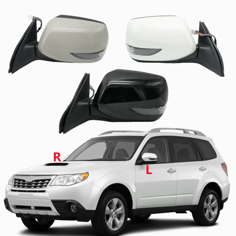 For Subaru Forester 2011 2012 Rearview Mirror Assy Led Turn Light ...