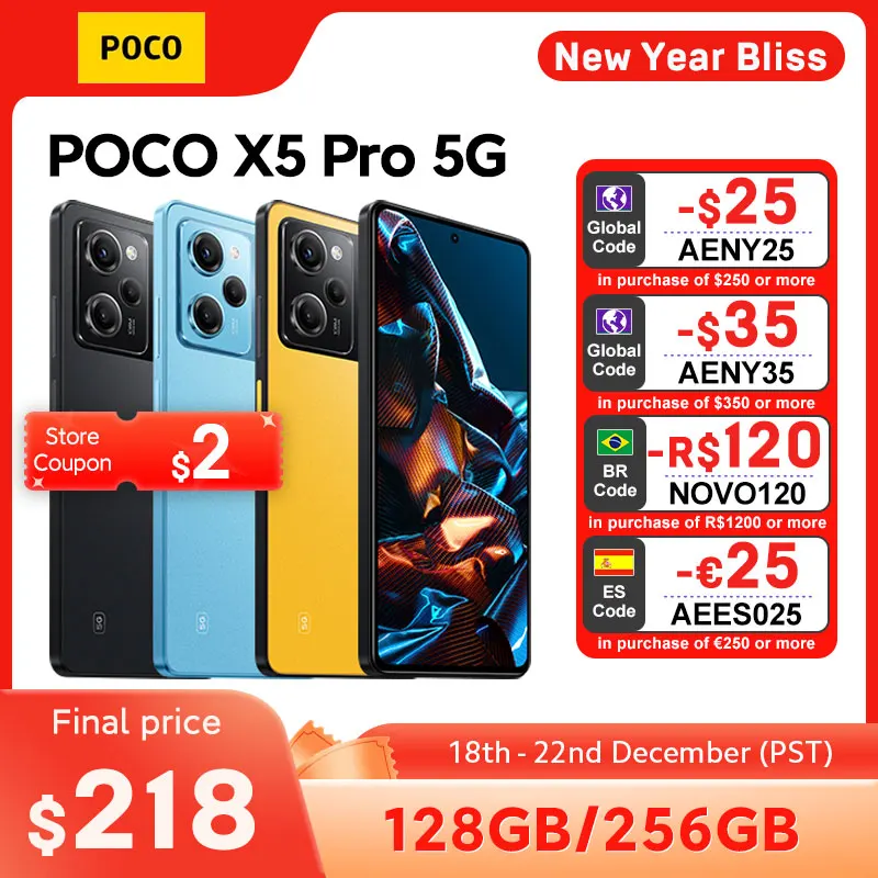POCO-X5-Pro-5G-versi-n-Global-128GB-256GB-Snapdragon-778G-120Hz-flujo ...