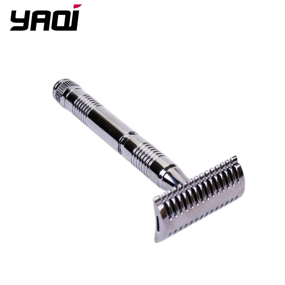 Yaqi Gunmetal Color Double Edge Safety Razor For Mens - Razors - AliExpress
