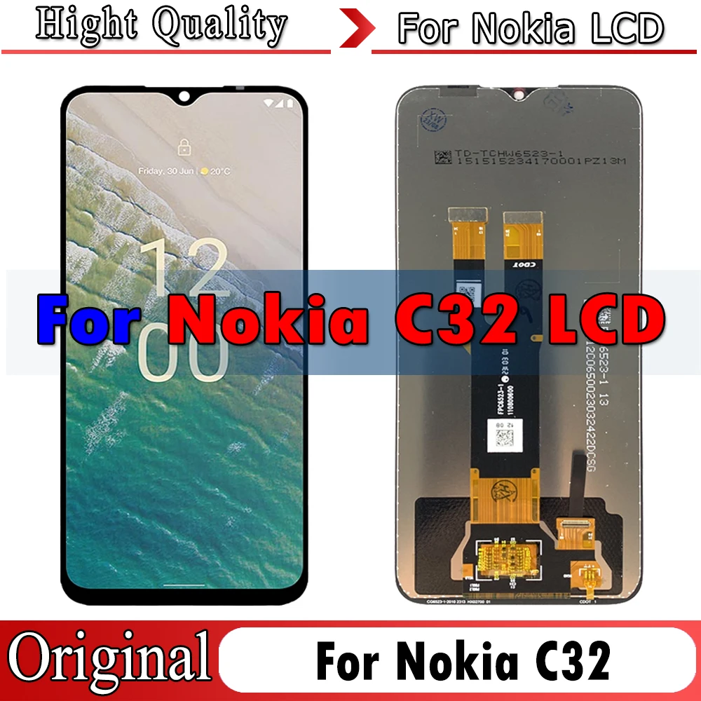 6-5-Original-For-Nokia-C32-LCD-Display-Touch-Screen-Digitizer-Assembly ...