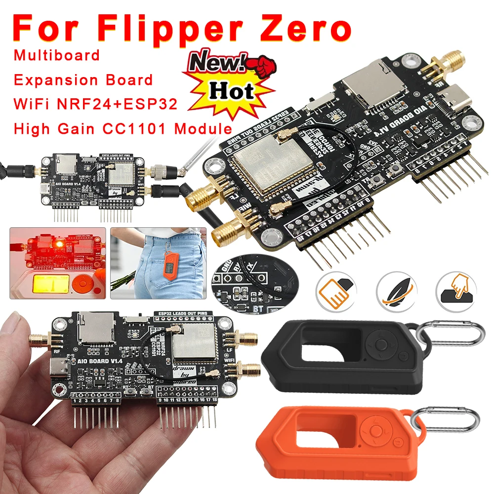 3in1-Multiboard-For-Flipper-Zero-Expansion-Board-2-4G-Module-NRF-Mousejacker-WiFi-NRF24-ESP32 ...