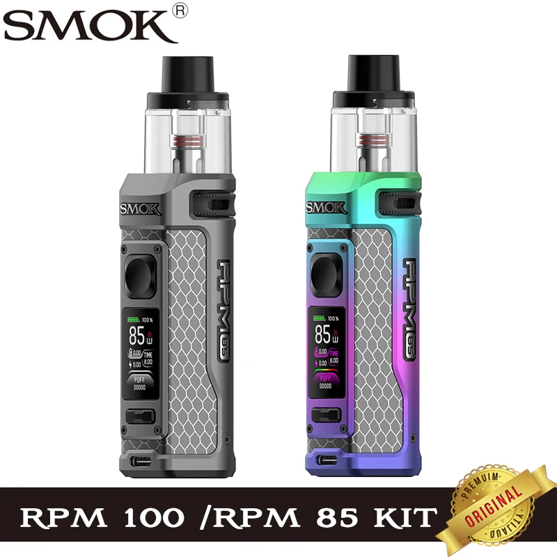Original SMOK RPM85 Kit 3000mAh Battery 85W / RPM100 Kit 100W MOD Pod ...