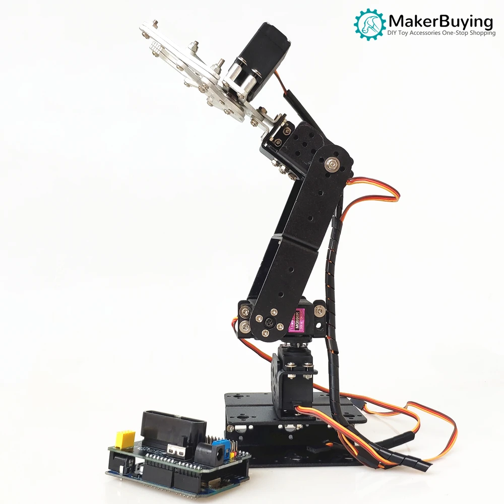 esp8266-D1-four-degrees-of-freedom-robotic-arm-kit-for-Arduino-control ...