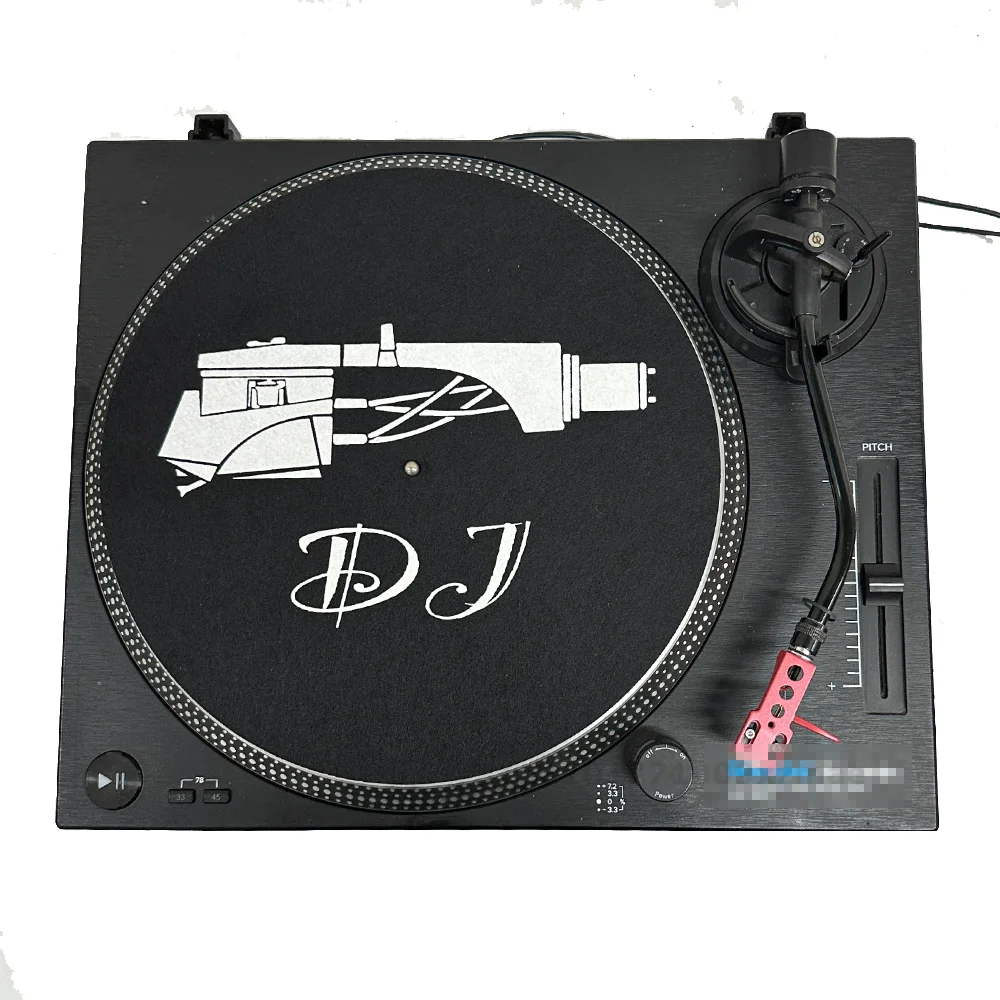 Record Player Pad, 12in Felt Record Mat Anti-Slip Turntable Slipmat ...