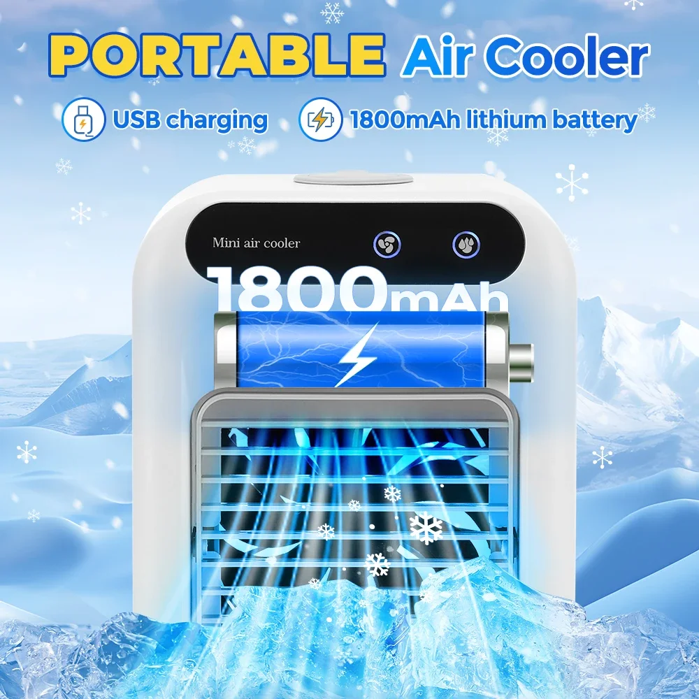 USB-Portable-Air-Cooler-Fan-Electric-Air-Conditioner-Home-Air ...