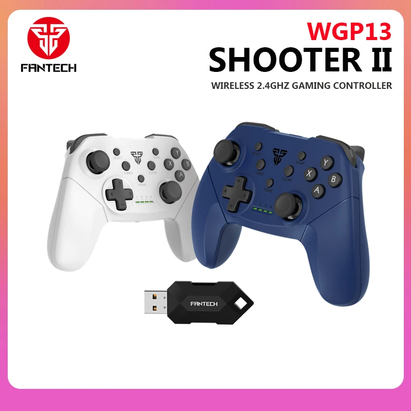 FANTECH-WGP13-2-4G-Wireless-Gamepad-Vibration-Gaming-Controller-With ...