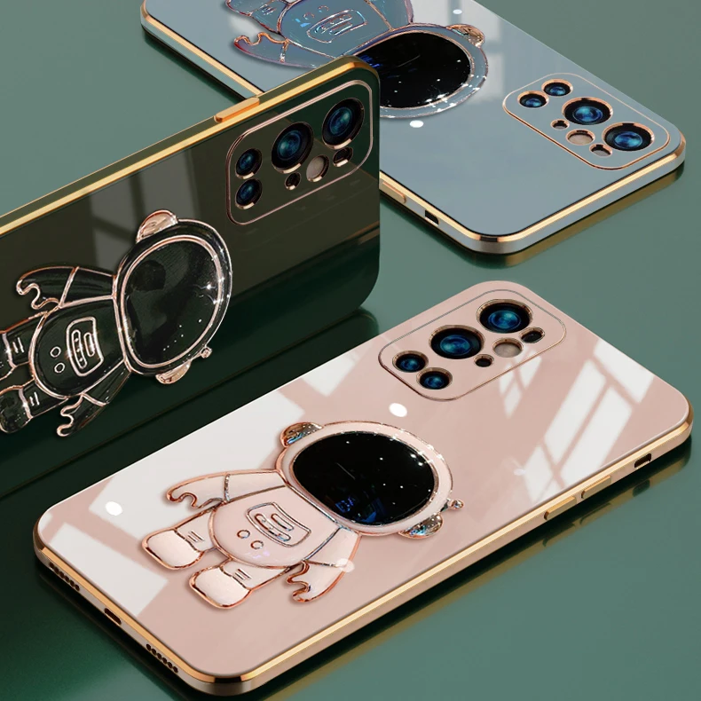 Luxury Plating Stand Case For One plus Oneplus 10 9 Pro 9R 9RT 8T nord ...