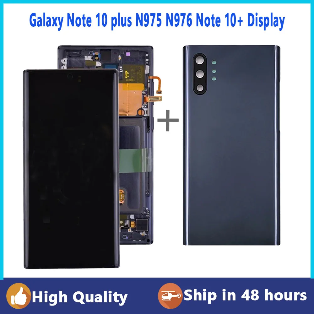 100-Tested-OLED-Screen-For-Samsung-Galaxy-Note-10-plus-N975-N976-Note ...