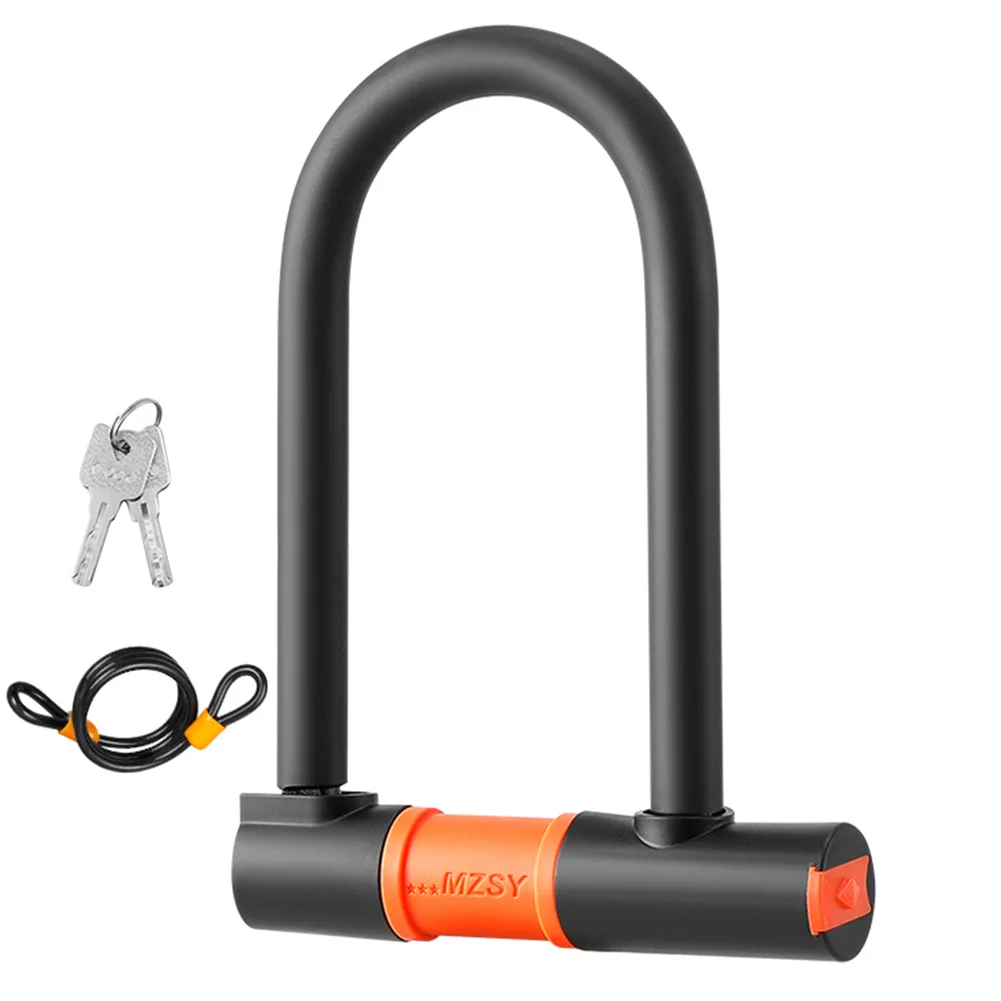 Mountain-Road-Bike-Padlock-Portable-Security-Bike-Lock-Anti-theft ...