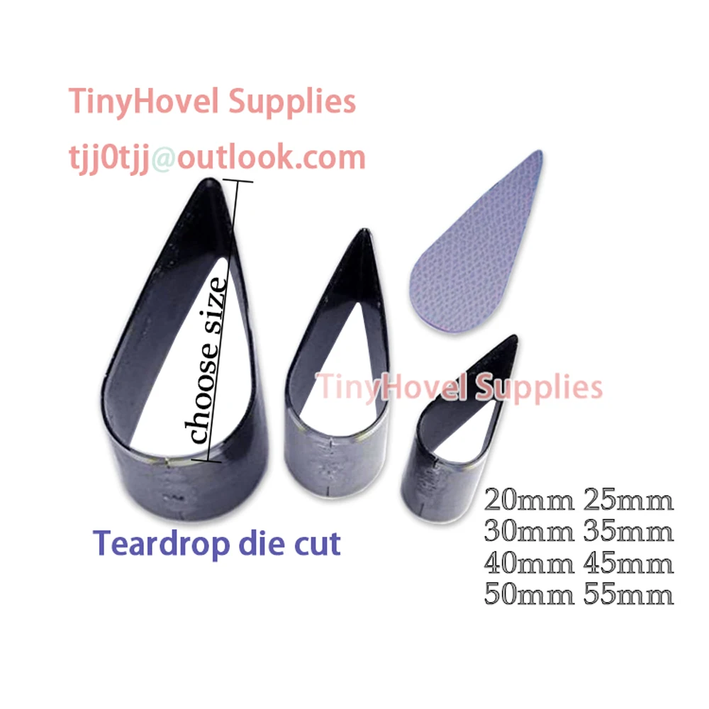 Teardrop Steel Die Cut, Cutting Mold for Leather, Punch -Heart Cutter ...