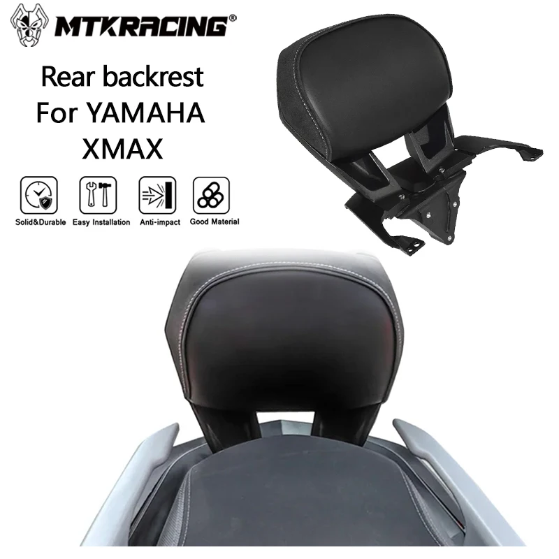 MTKRACING-Rear-backrest-For-YAMAHA-XMAX-2017-2022-Motorcycle-Rear ...