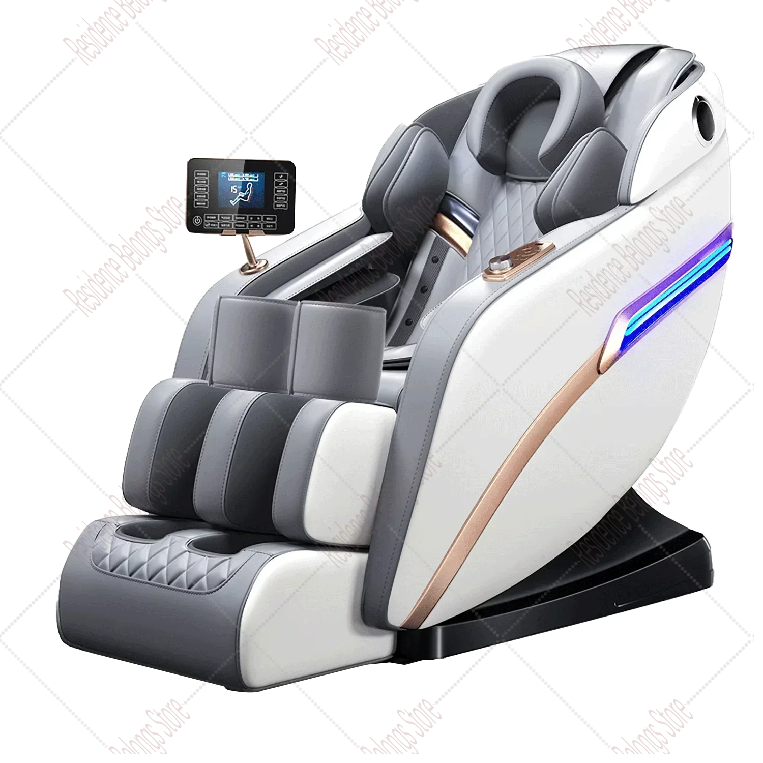 Chiropractic-Luxury-Zero-Gravity-Intelligent-Electric-Massage-Chair ...